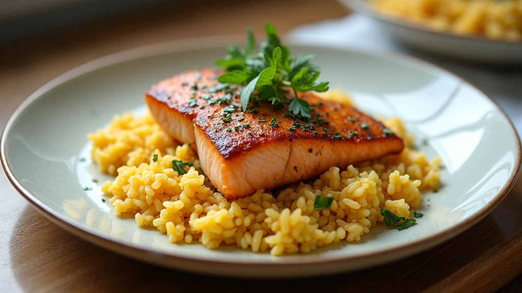 Easy One-Pot Recipe: Salmon with Miso, Turmeric, and Coconut Rice ...